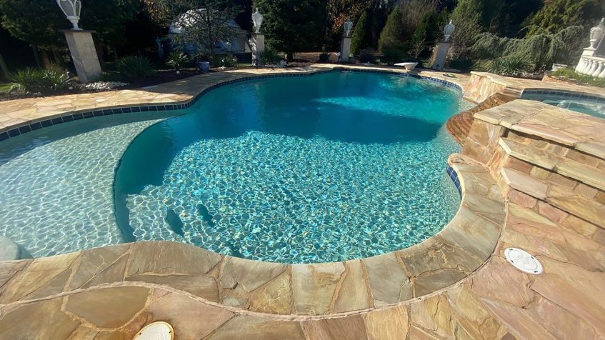 Pebble Pool Finishes Robertsville NJ